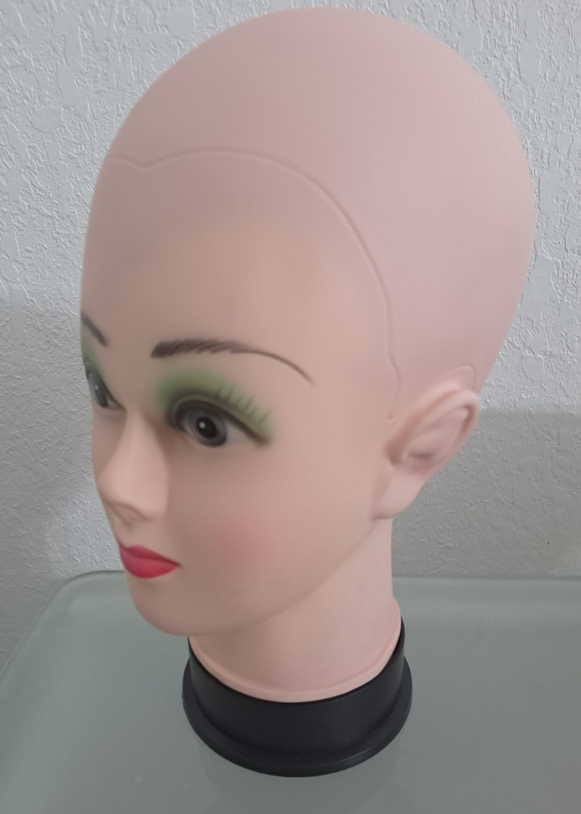 Female Mannequin Bald Head for Wigs Hats Sunglasses Scarves Jewelry ...