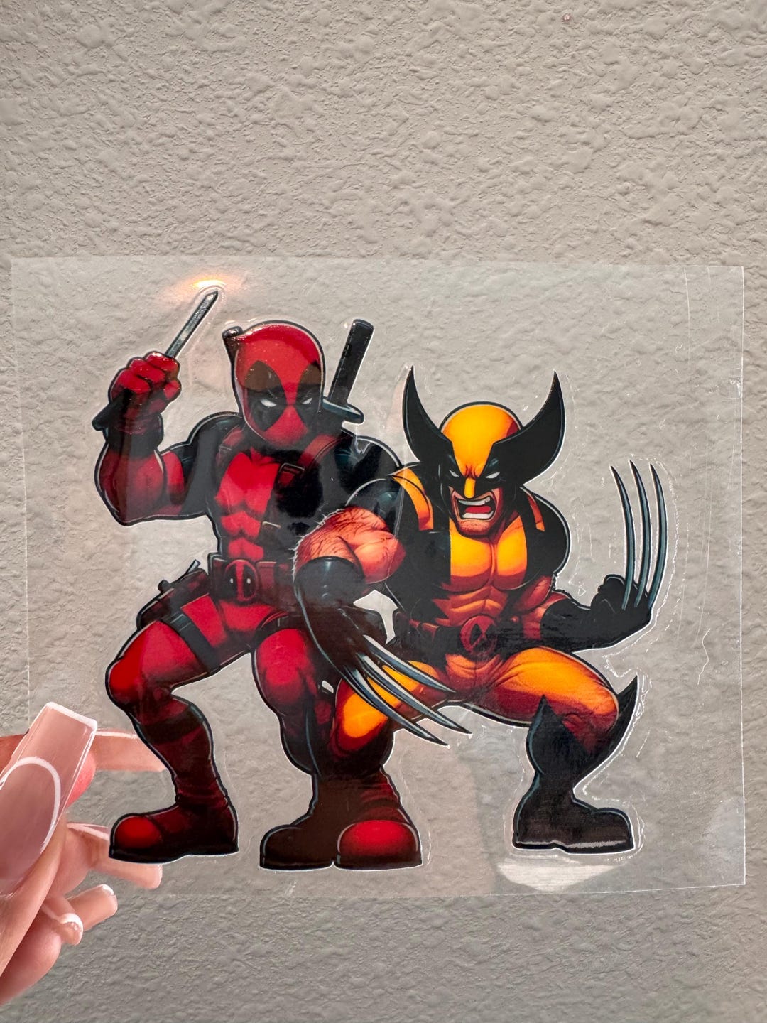 Wolverine, Deadpool, Uvdtf Stickers, Uvdtf, Stickers, Tumbler Stickers ...