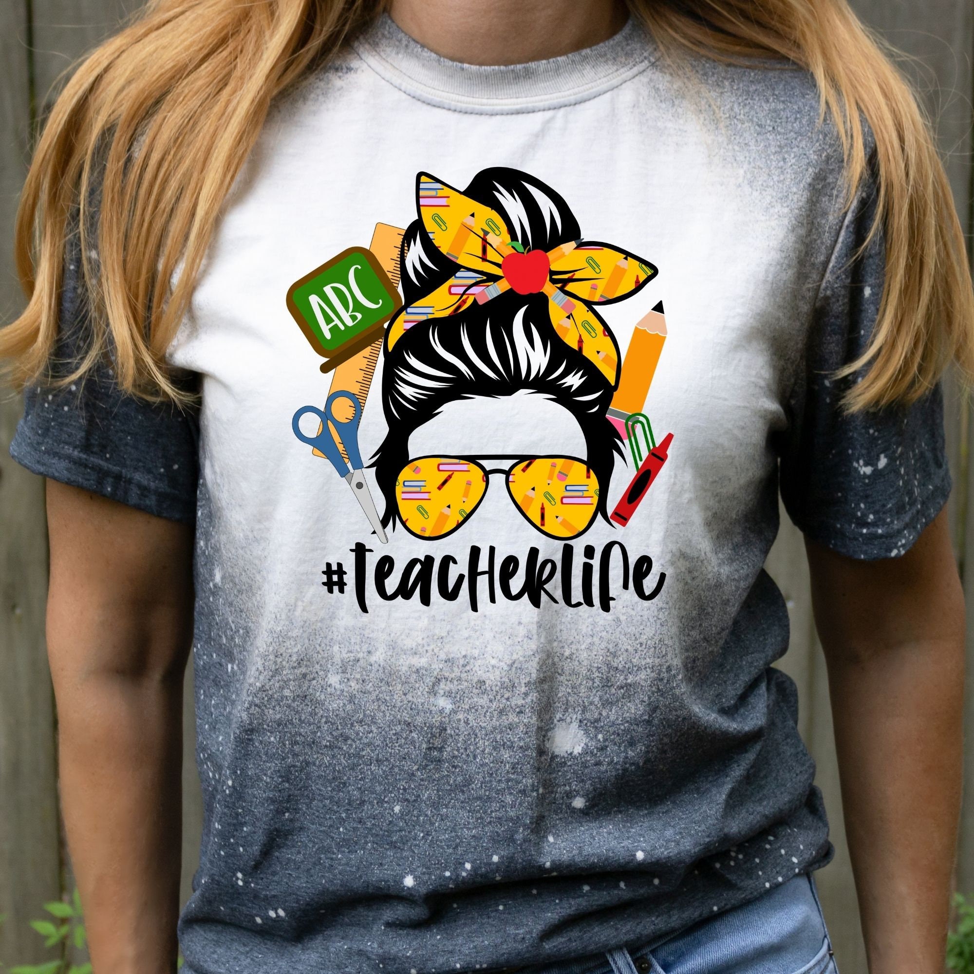 Teacher Life Png Sublimation Teacher Designs Downloads, Teacher Png ...
