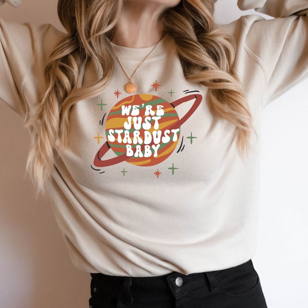 We're Just Stardust Baby Png, Stardust Design, Retro Planet Png, Planet ...