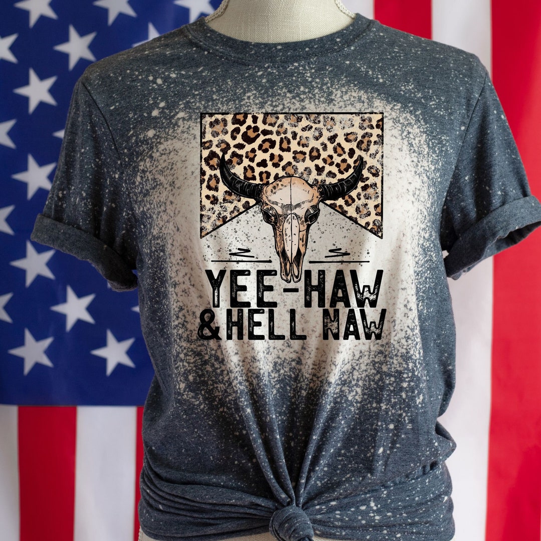 Yeehaw Hell Naw PNG Leopard Print Design Cowboy Png Cowgirl Png Rodeo ...