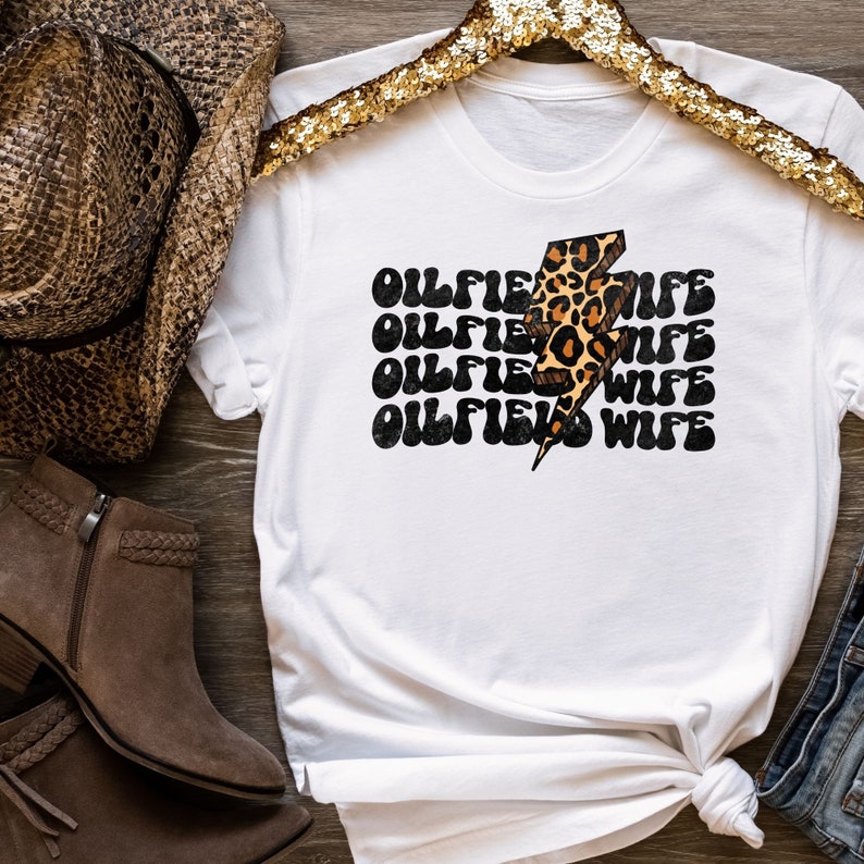 Oilfield Wife PNG Oil Wifey Png Oilfield Png Leopard Print - Etsy