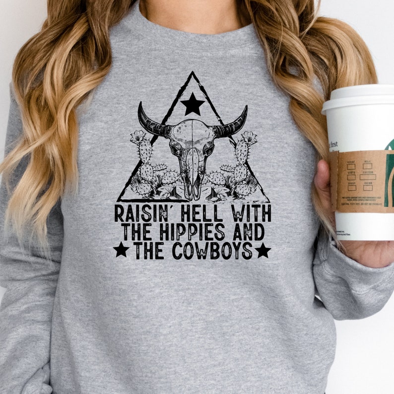 Raisin Hell Png Hippies and Cowboys Png Western Png Western Design ...