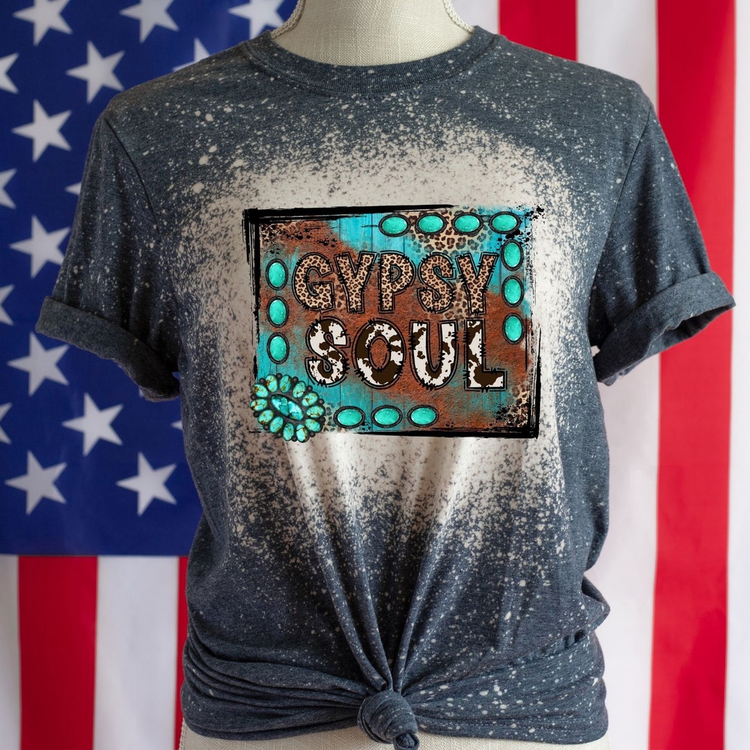 Buy Gypsy Soul Png, Gypsy Png, Western Png, Gypsy Soul Sublimation Western Turquoise Png Western ...