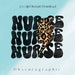 Nurse PNG Leopard Nursing Png Nurse Design Healthcare Png Nurse Digital ...