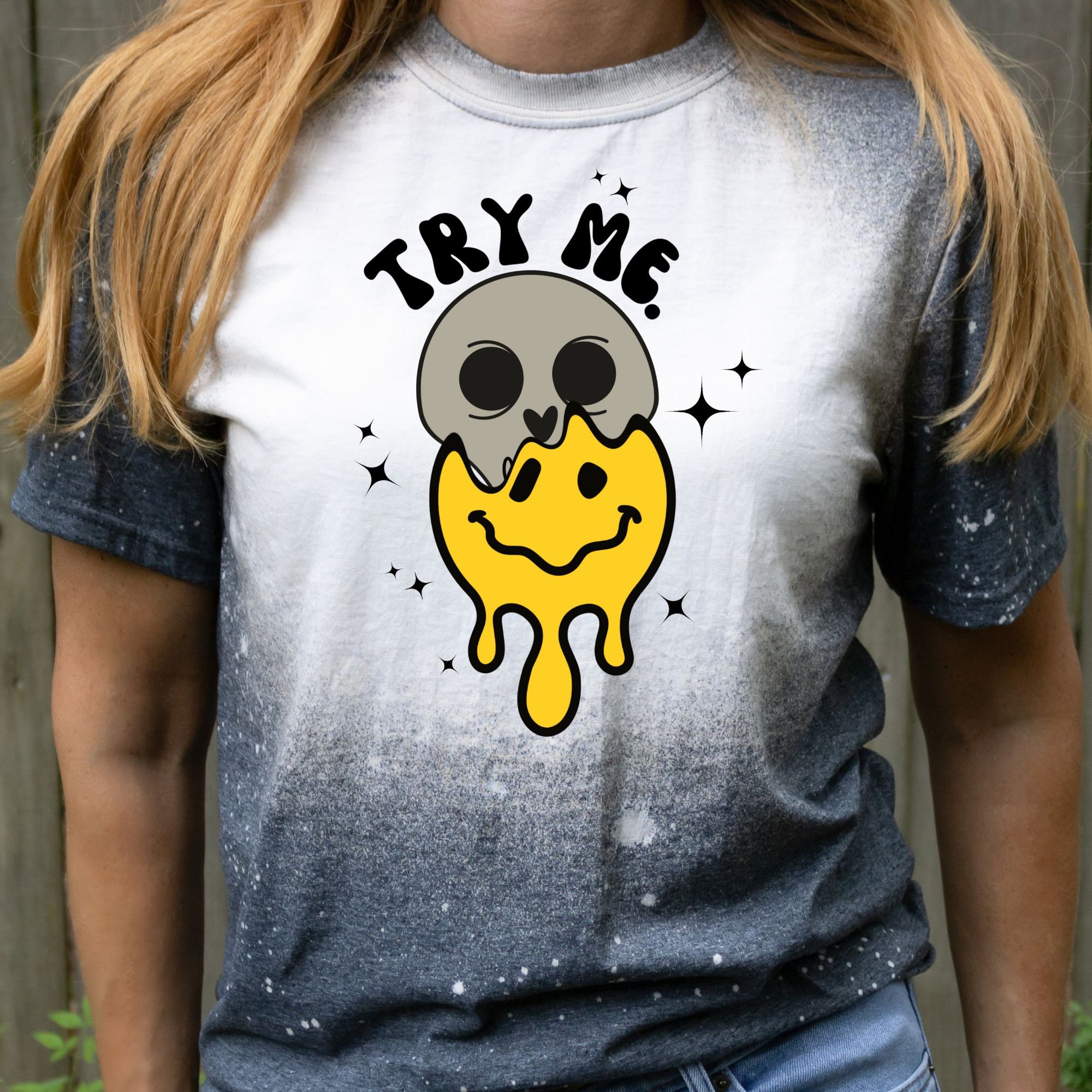 Try Me Png, Melting Smile Png, Smiley Png Download File Skull Smiley ...