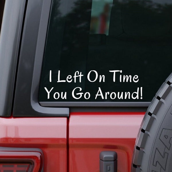 Go Around Decal - Etsy