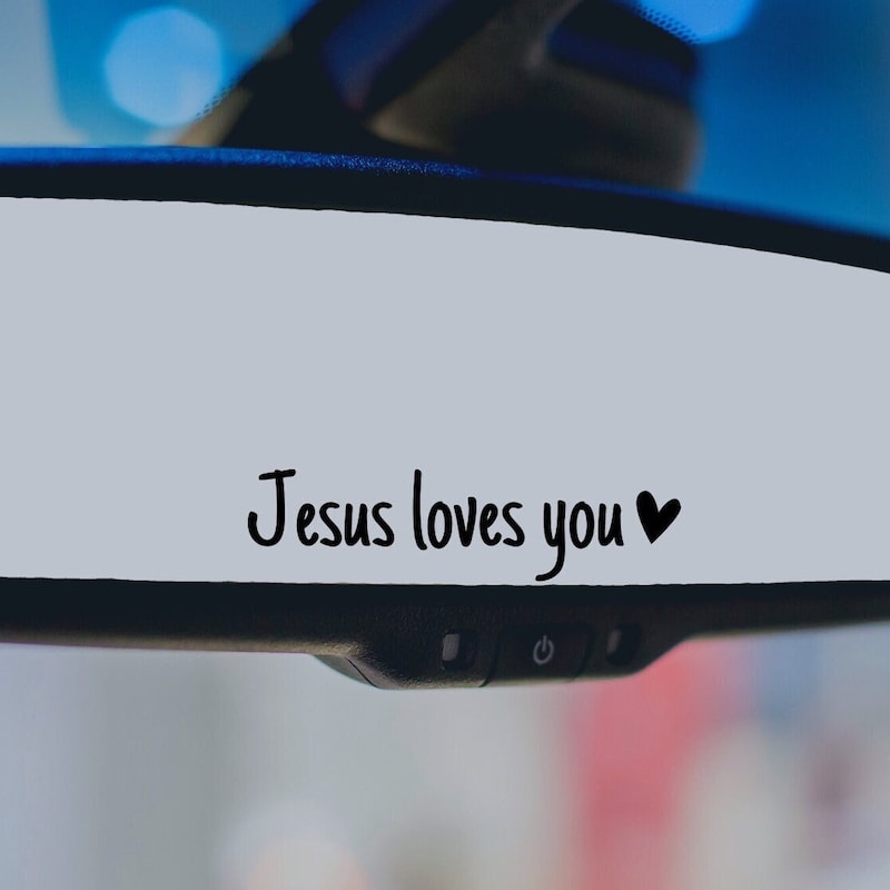 Jesus Decal - Etsy