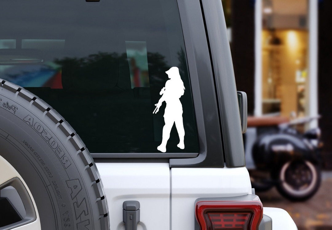 Female Veteran Car Decal, Military Women, Military Veteran Gift for ...
