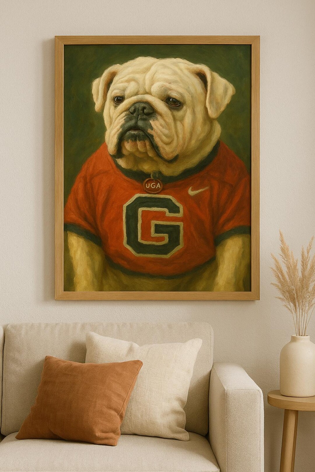 Vertical Posters, Uga Georgia Bulldog Wall Art, Horizontal Matte Prints ...