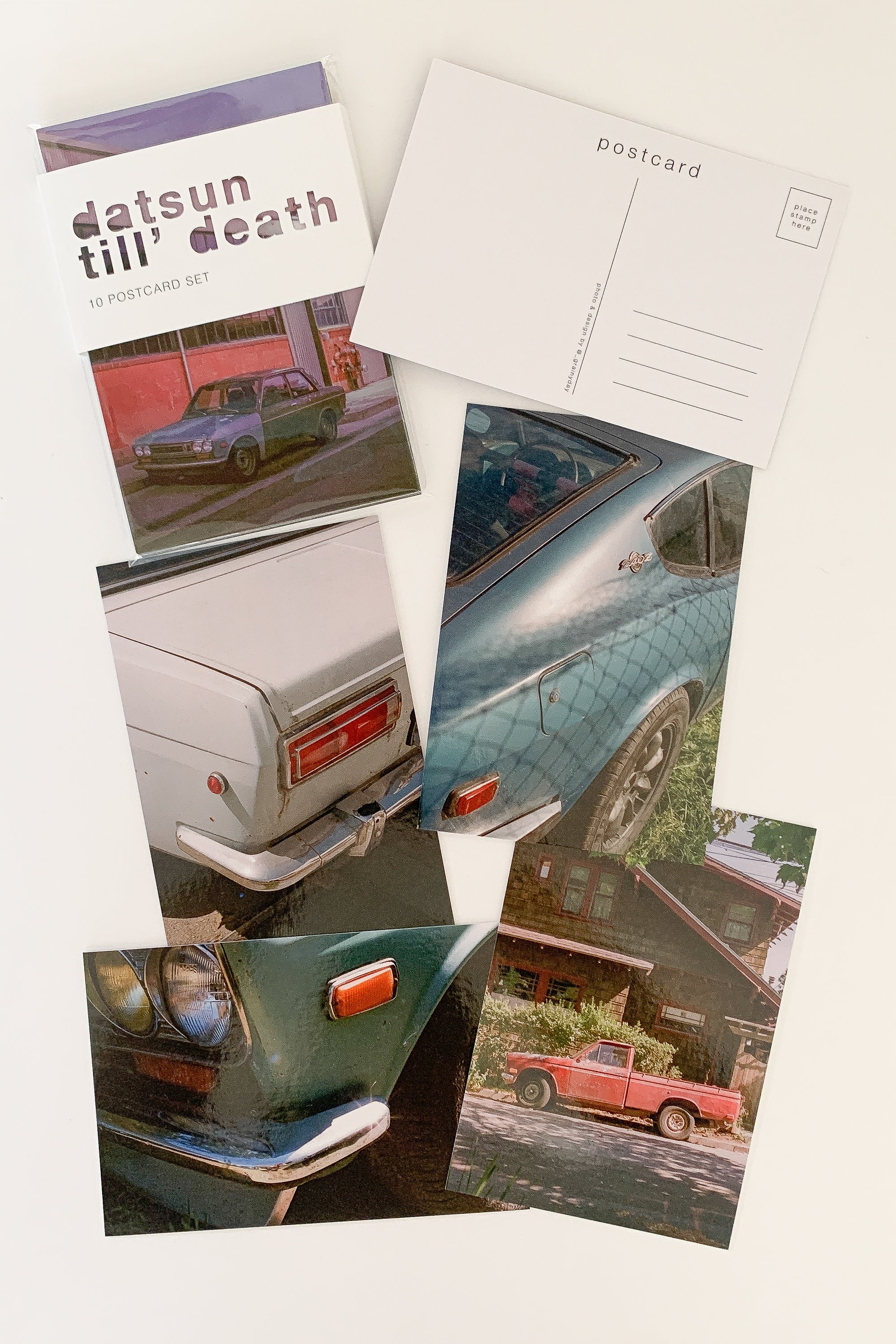 Classic Car Postcard Set - Limited Edition - Etsy