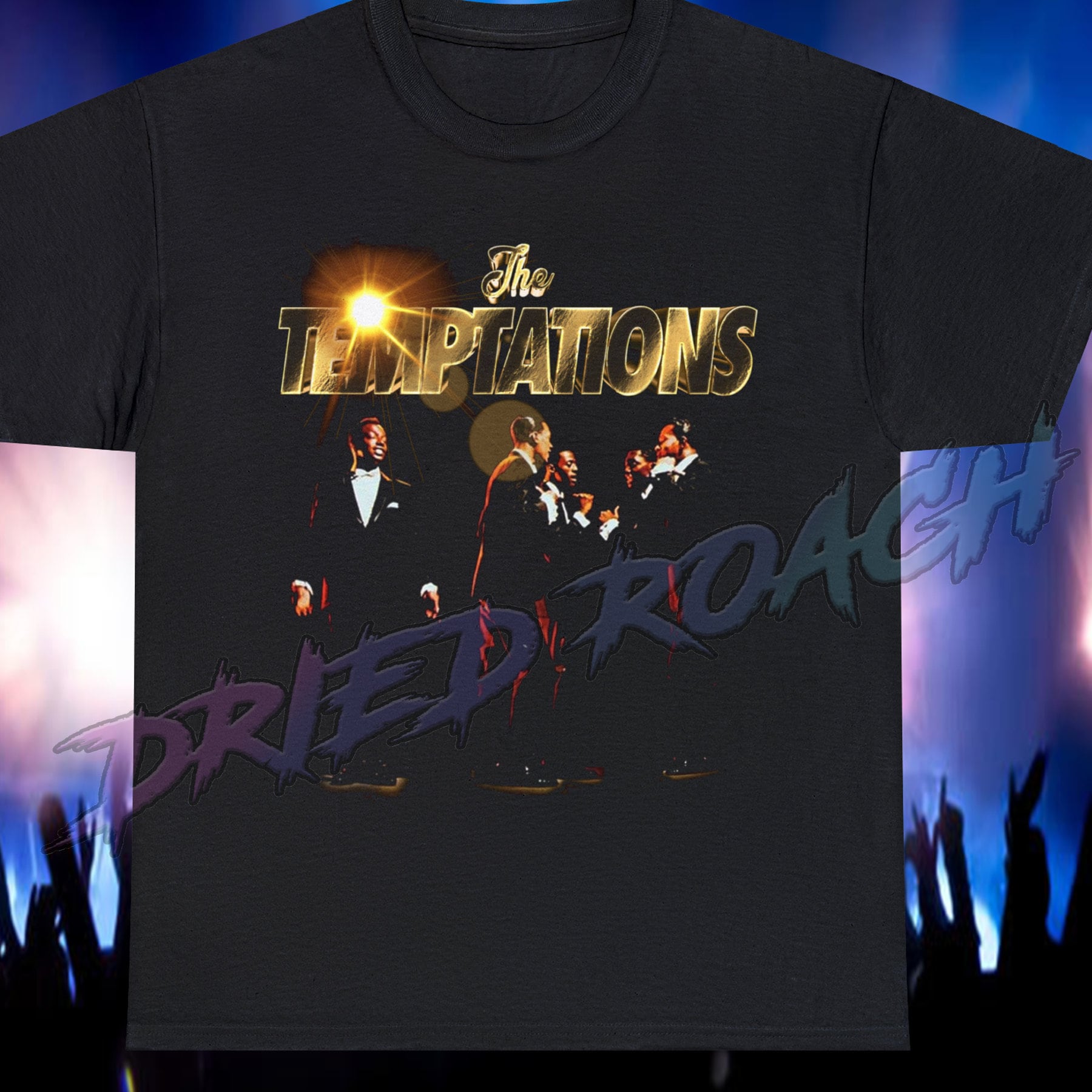 The Temptations Oldies T-shirt R&B Shirt Soul Music Detroit Music ...