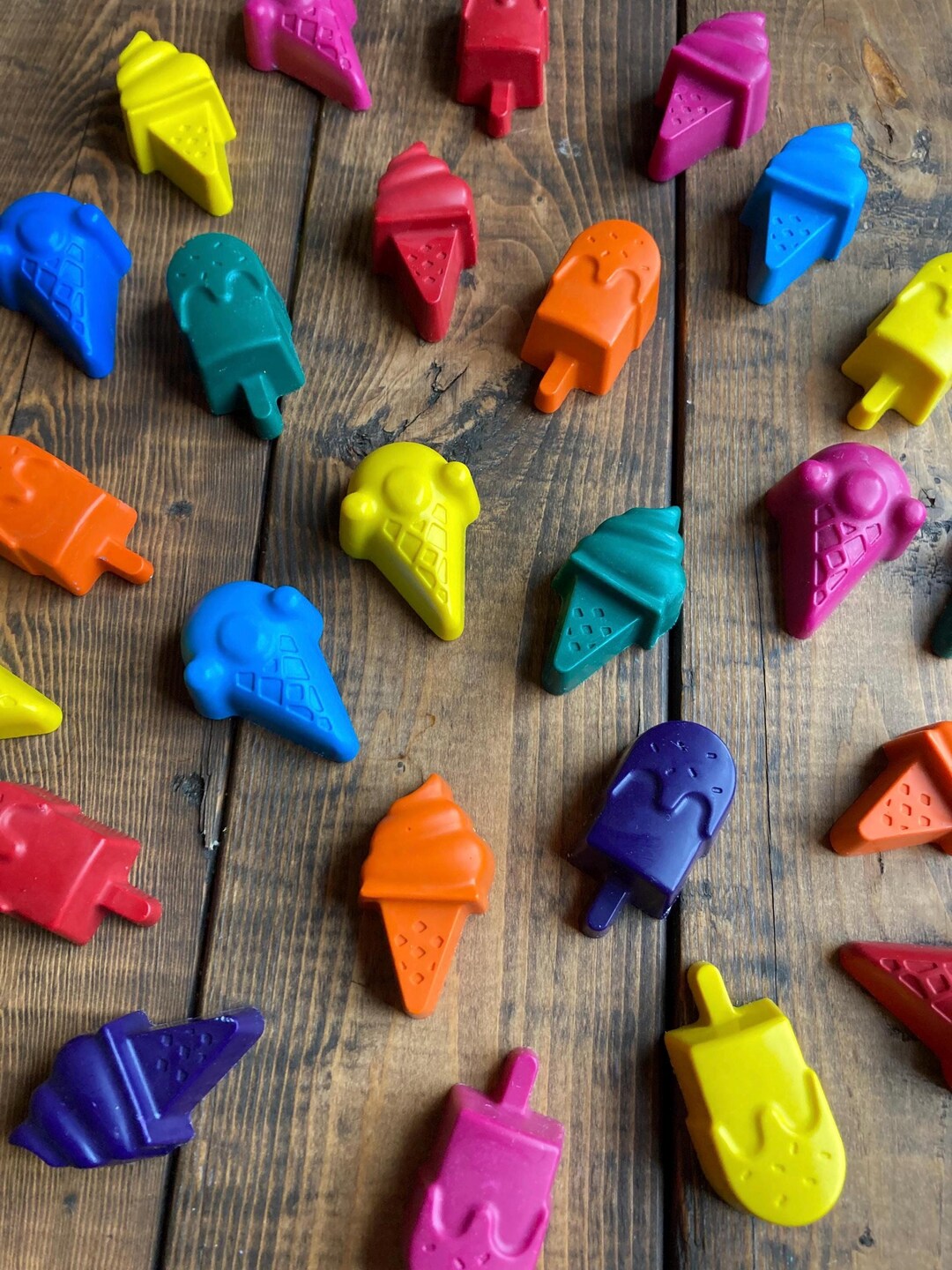 Ice Cream Crayon Set,summer,pool Party, Girls Birthday,stocking Stuffer ...