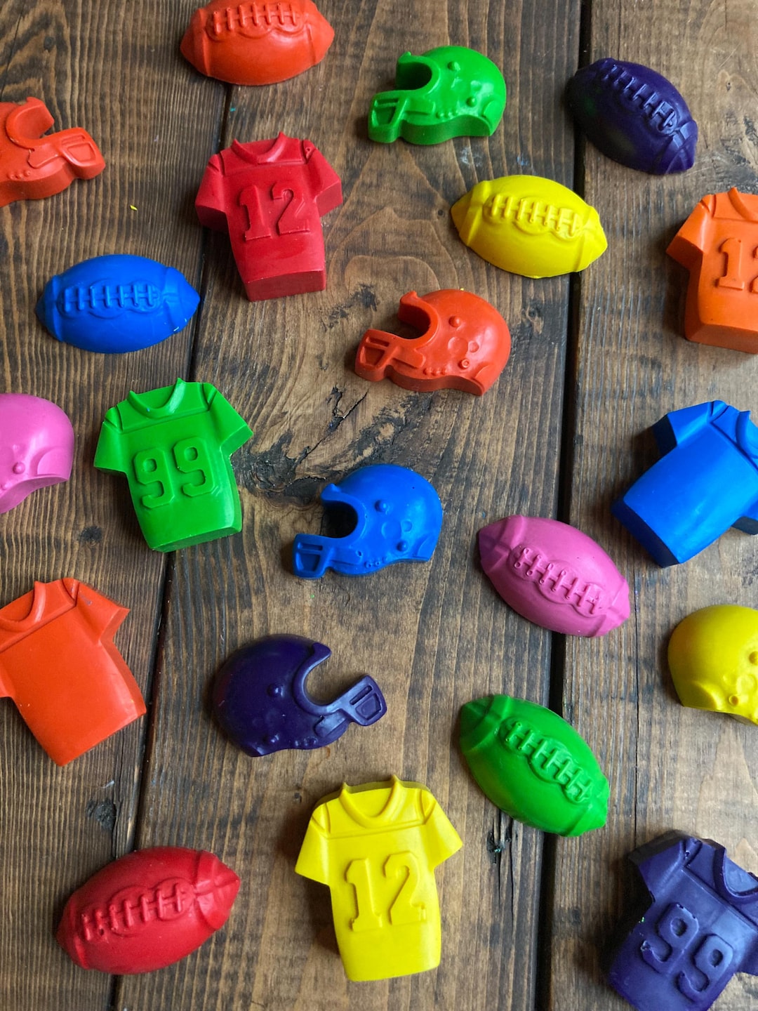 Football Crayons,boys Birthday Party Favors,stocking Stuffer,easter ...