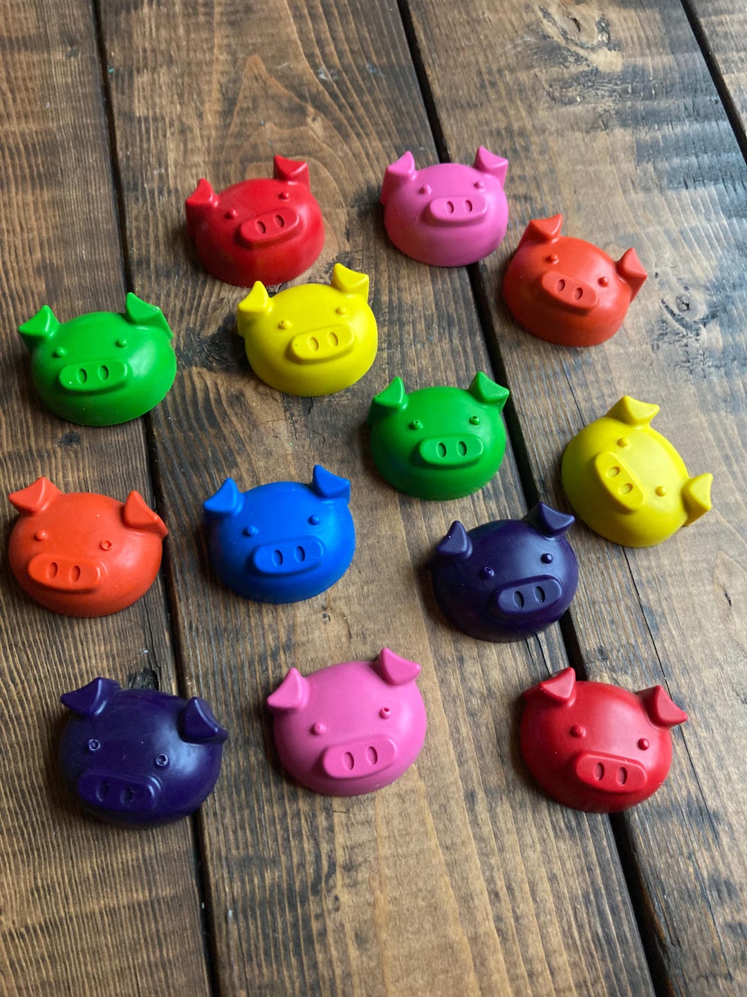 Pig Crayons,farm Party Favors,boys Birthday,stocking Stuffer,christmas ...