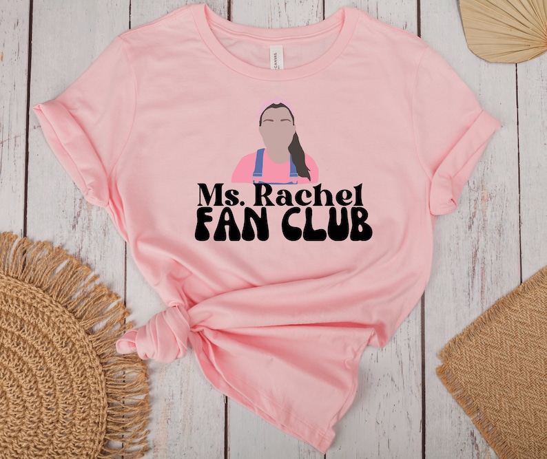 Ms Rachel Fan Club Tshirt Ms Rachel Shirt T For Mom Ms Etsy