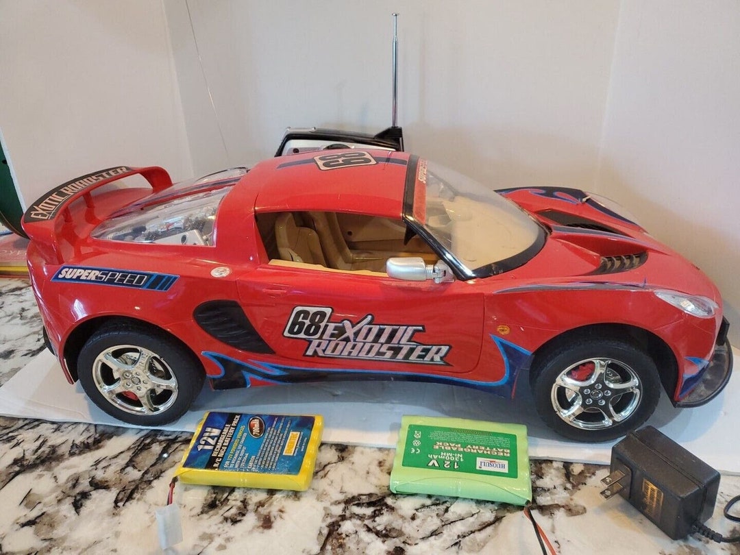Ultra Rare Vintage Enertec Exotic Racer Red Lotus Has Charger 2 ...