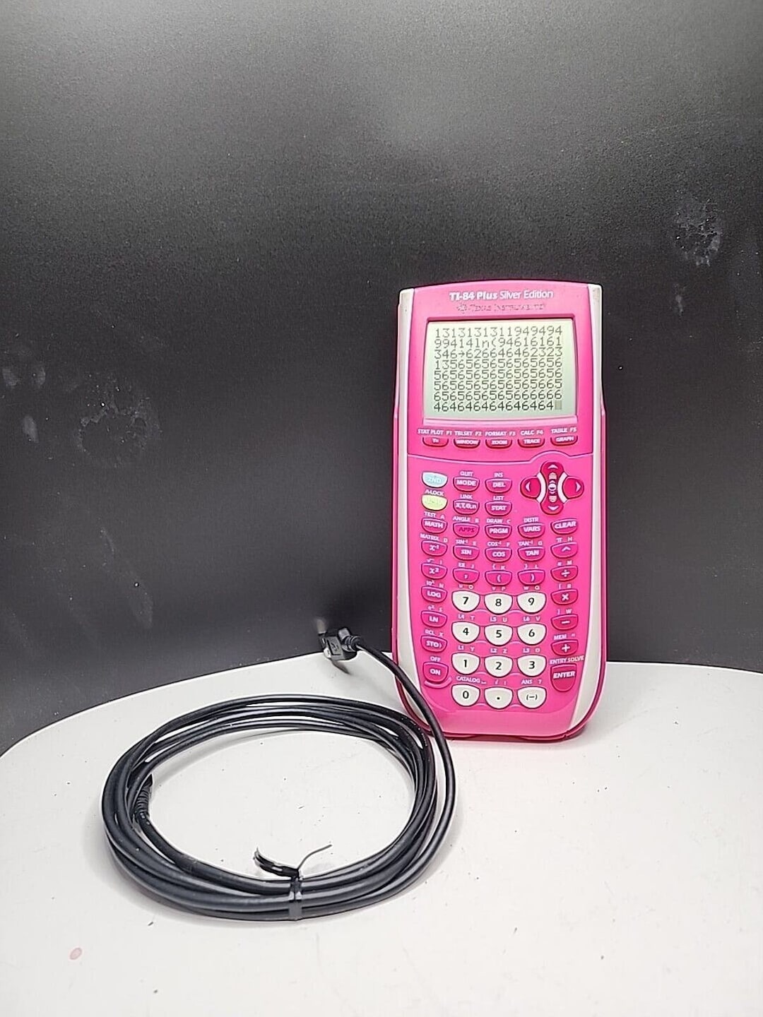 Texas Instruments Ti-84 Plus Silver Edition Graphing Calculator Pink ...