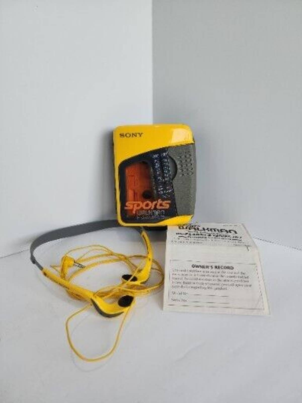 Sony Walkman Sports Cassette Player WMFS399 With Orginal - Etsy