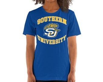 SU Diva Southern University Jaguars Rhinestone Bling T-shirt - Etsy