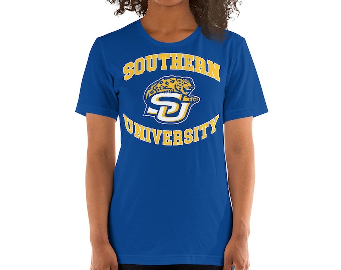 SU Diva Southern University Jaguars Rhinestone Bling T-shirt - Etsy