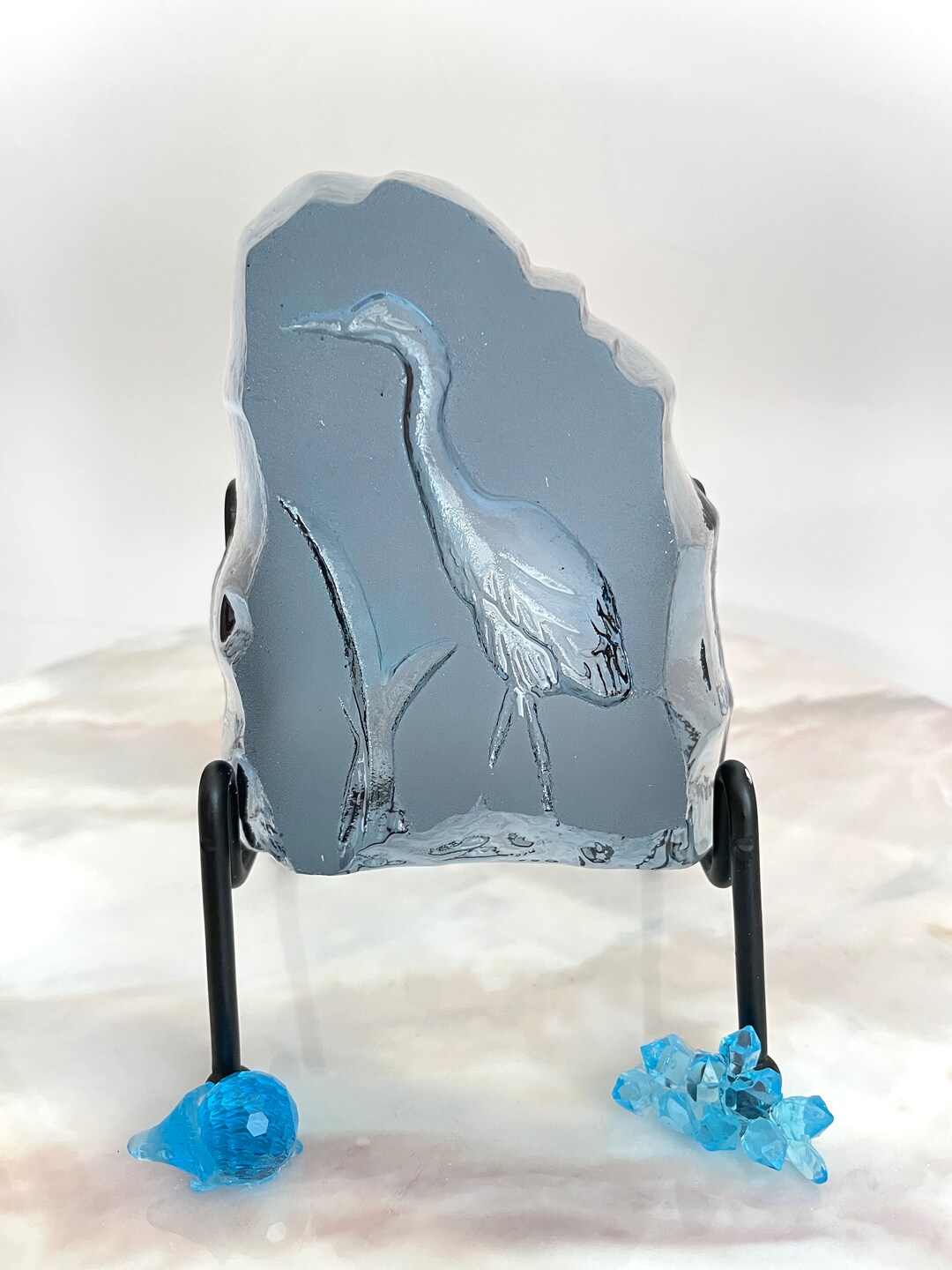 Astonishing Set Silicone Mold Stand With Miniature Crystals and ...