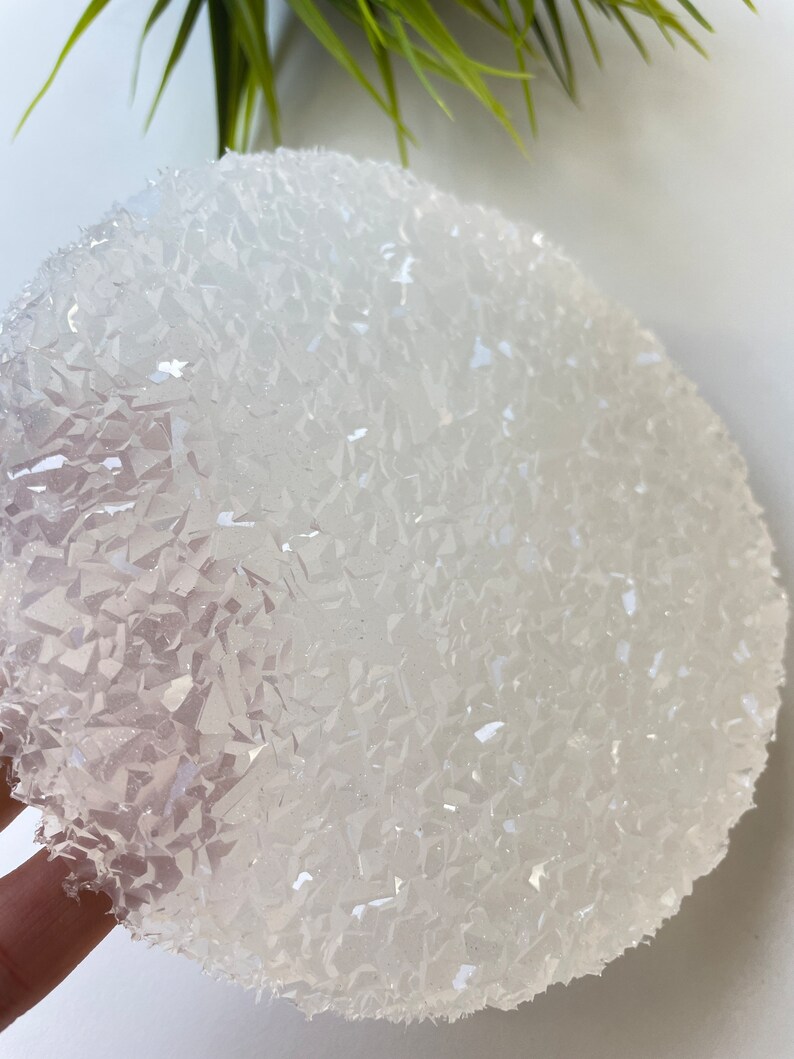 Round Medium Thick Mold With Crystal Edges Insert Plate - Etsy