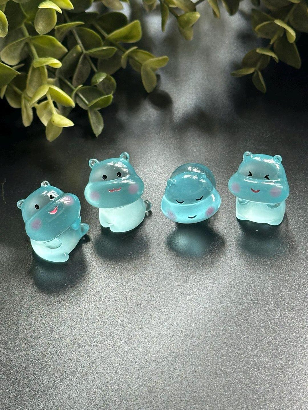 Hippo Figurine Silicone Mold – 4 Expressions, Resin Miniatures - Etsy