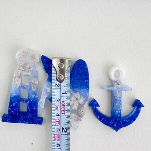 4 Pc Crystal Silicone Mold Set - Seagull, Anchor, Lighthouse, Surfboard ...