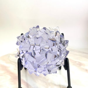 Luxury Resin Silicone Mold: Round Crystal Cluster Design - Etsy