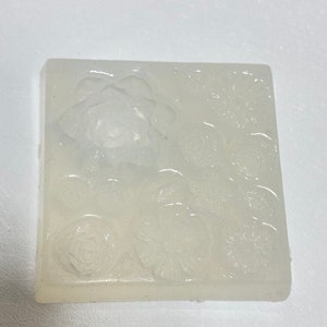 Handmade 3D Floral Silicone Resin Molds 11 Flower Designs, Perfect for ...