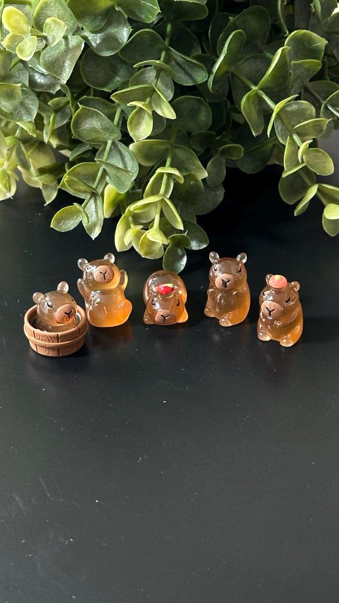 Capybara Silicone Mold: 3D Mini Figurines for Resin, Clay, Wax - Etsy