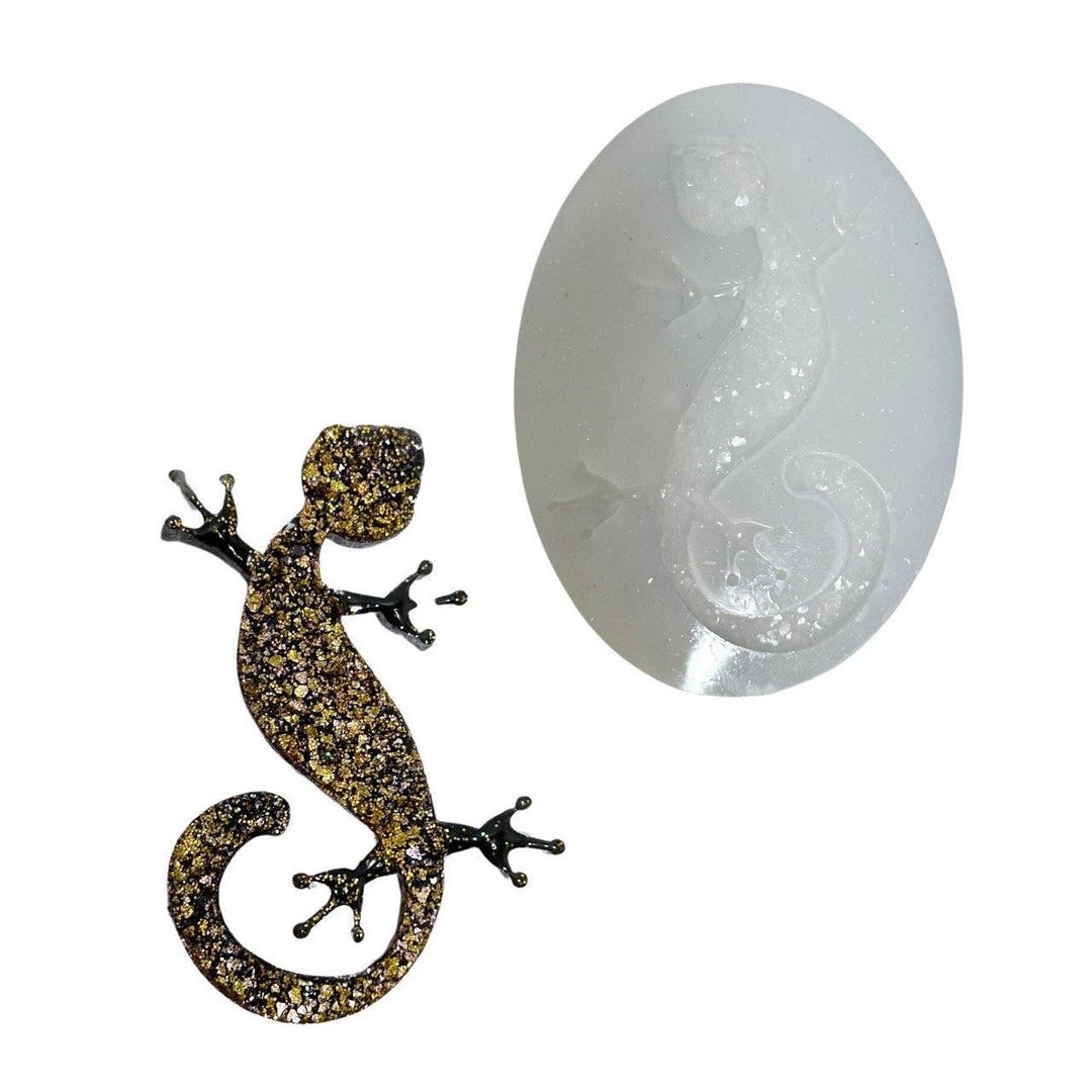 Crystal Lizard Resin Mold for Jewelry and Epoxy Art Creations - Etsy