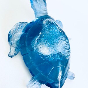 Crystal Sea Turtle Resin Mold Extra Large Geode Silicone Create Custom ...