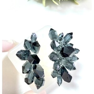 2 SET Little Crystals Cluster Silicone Mold. Crystal Stone Mold Cluster ...