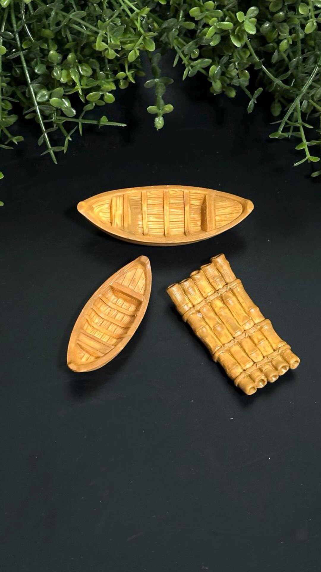 Silicone Mold With Two Wooden Boats and Bamboo Raft for Resin Crafts - Etsy