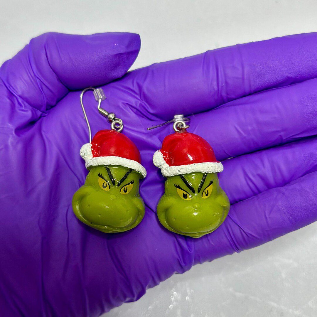Christmas Grinch Decorations Mold for Resin, Candle, Soap Making - Etsy