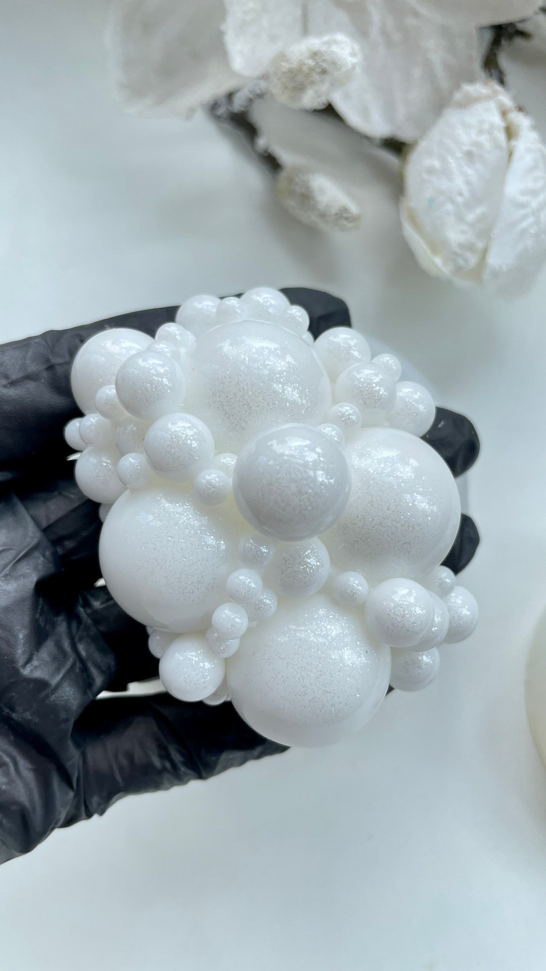 Large Unique Bubbles Silicone Mold. Abstract Epoxy Mold Bubble Mould ...