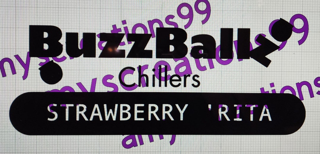 Buzzball Chillers Strawberry Rita - Etsy