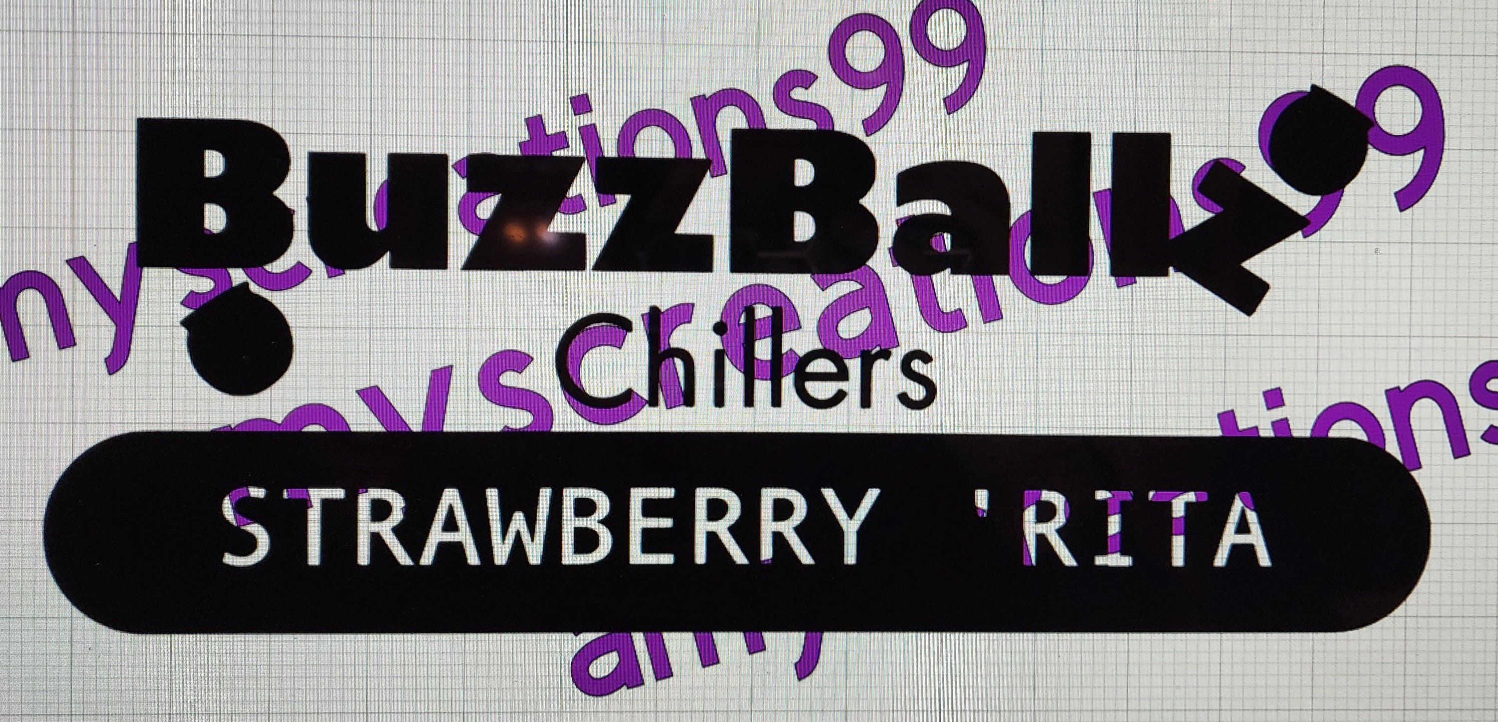 Buzzball Chillers Strawberry Rita - Etsy