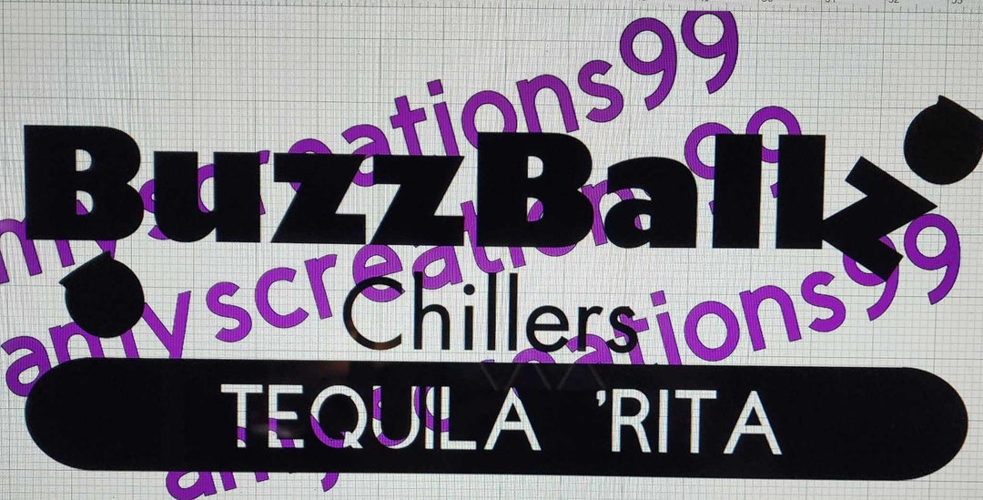Buzzball Chillers Tequila Rita Svg - Etsy