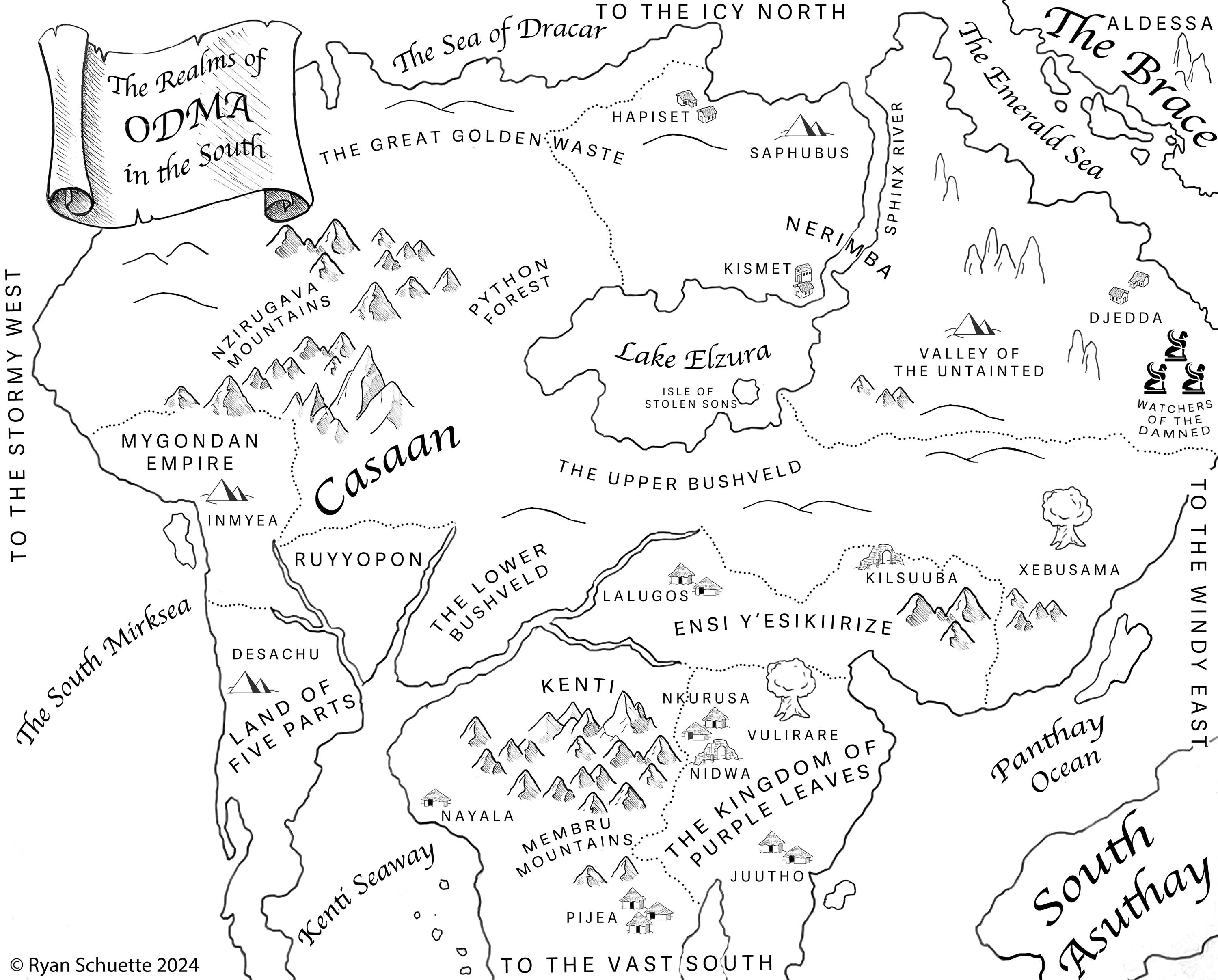 Custom Fantasy Map | Custom Illustrated Maps for Novels, Film, Media ...