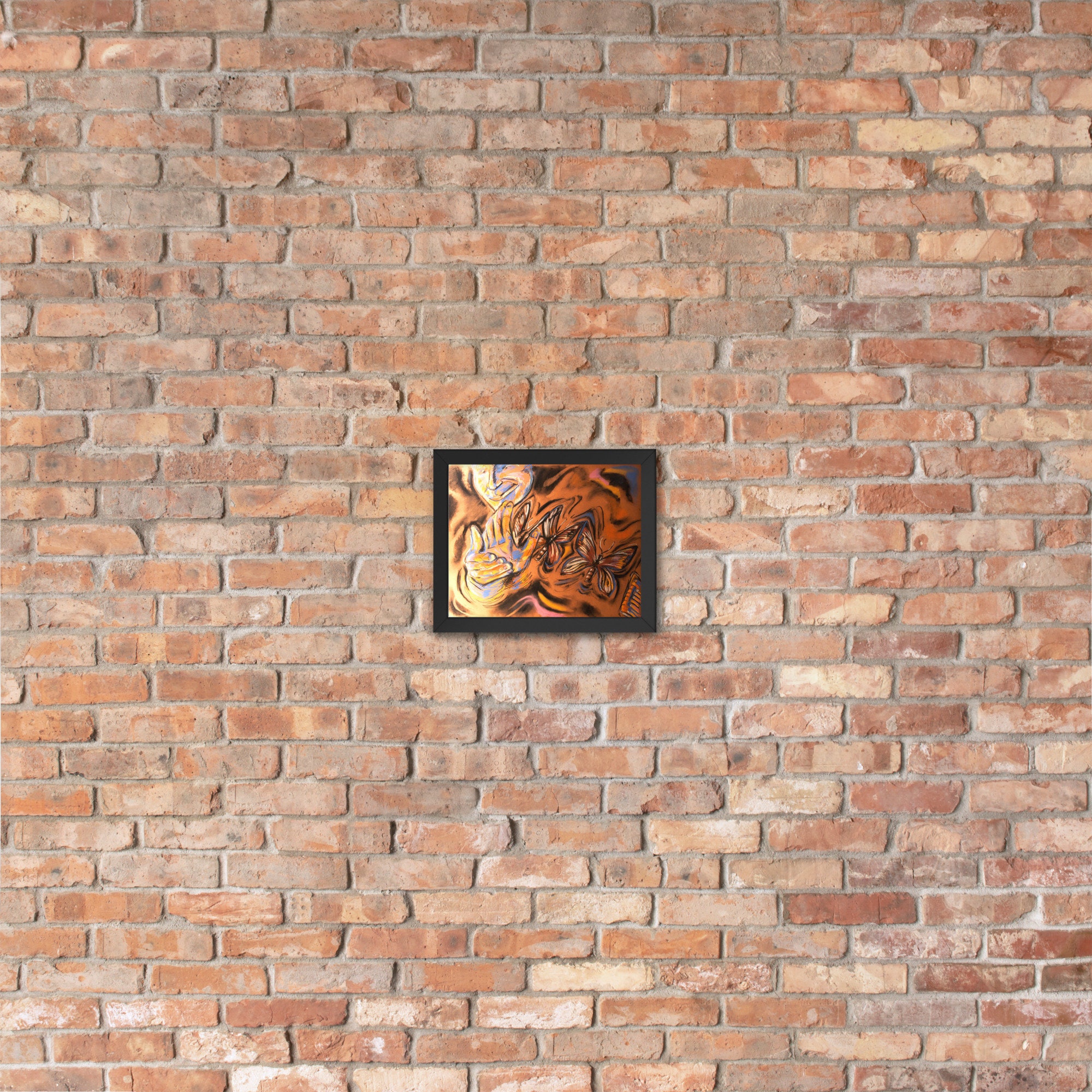 Transformation - Conte Crayons | Wall Art - Framed Poster - Etsy