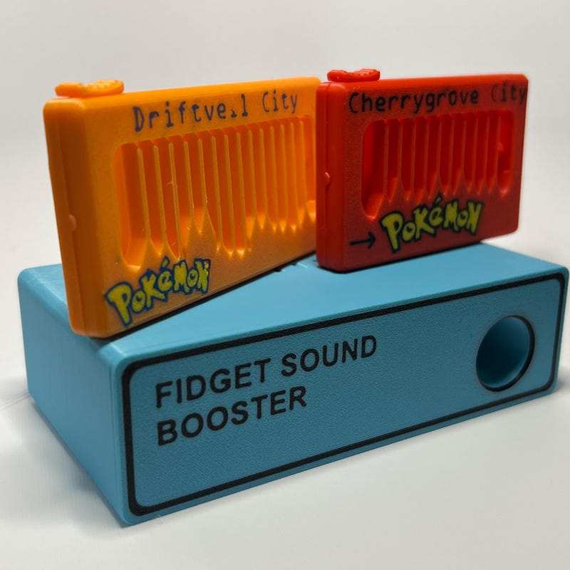 Musical Fidget 3d Print - Etsy