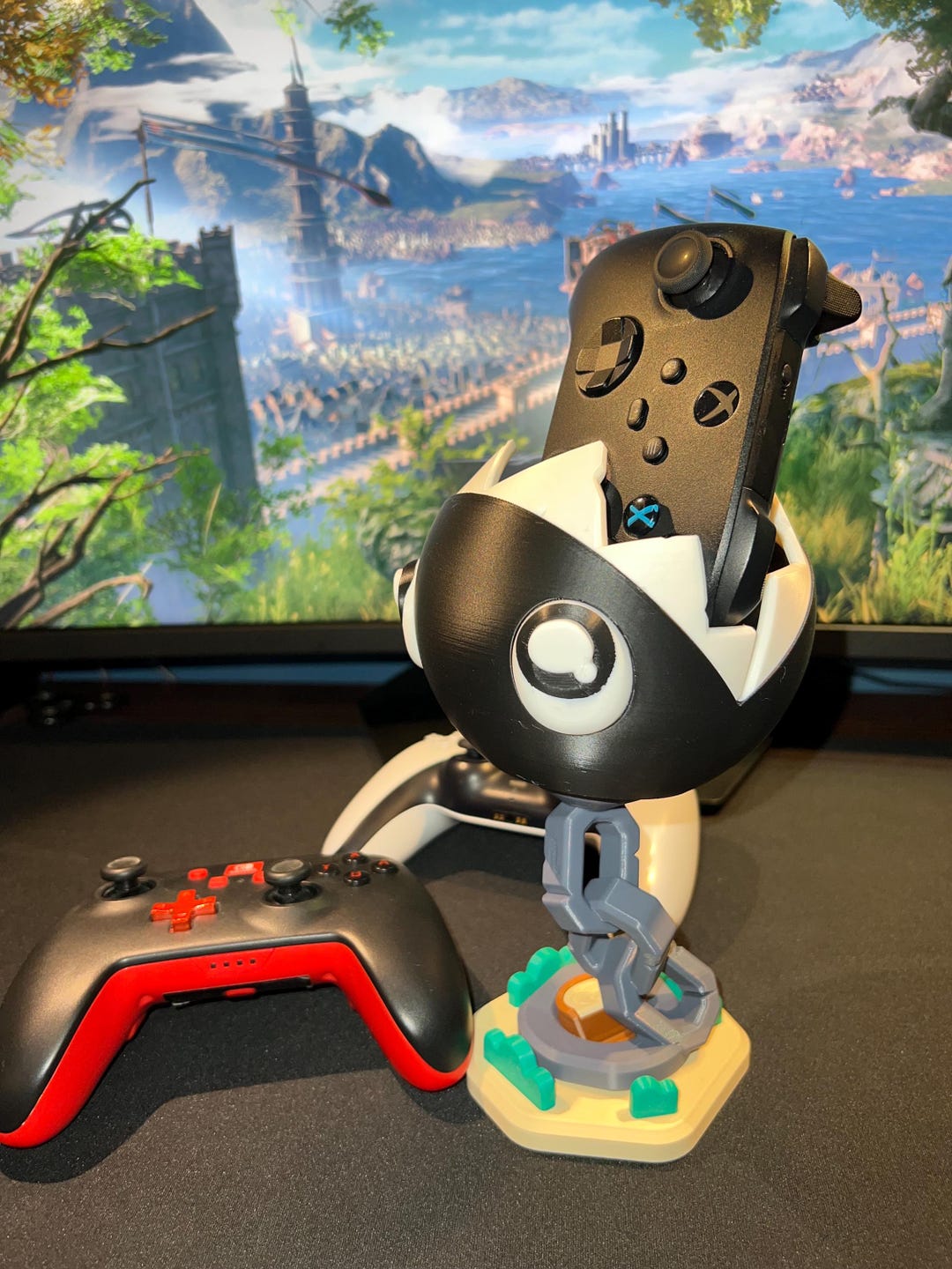 Chain Chomp Controller Stand: Universal Playstation, Xbox, Switch ...