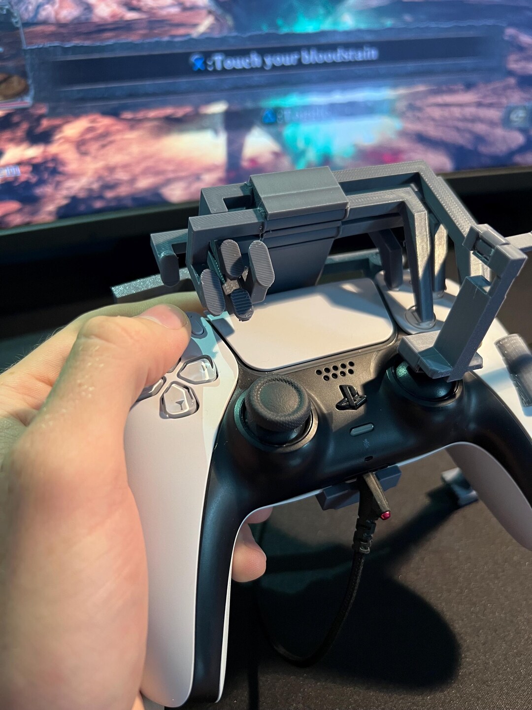 One-handed (left Hand) PS5 Controller Adapter | Clip on Adaptive Gaming ...