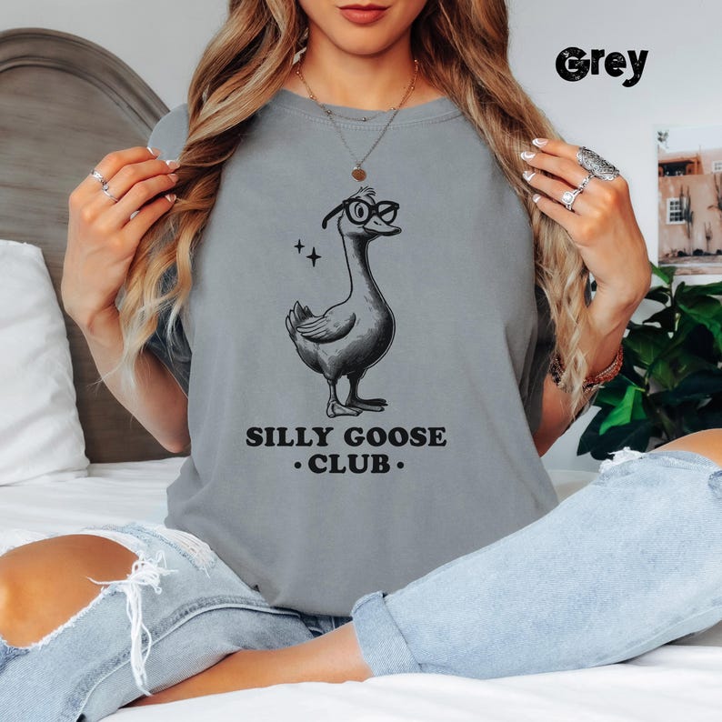 Goose Club Tee | Funny Meme Graphic Shirt | Unisex Casual Wear ...