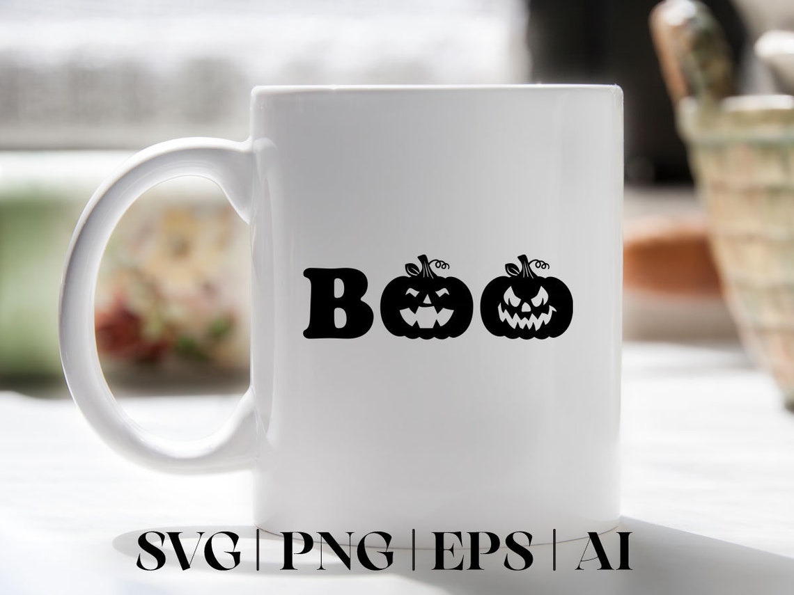 Boo Svg, Boo Png, Boo Halloween Svg, Boo Halloween Pumpkin Svg, Svg ...