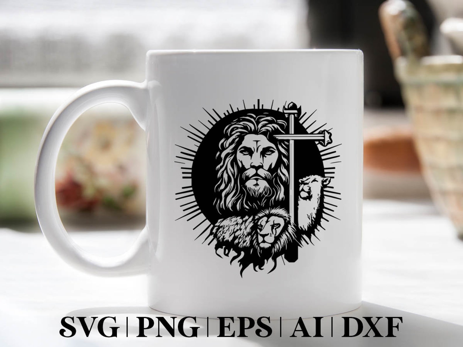 Lion Jesus Svg, Lion Jesus Png, Lion of Judah Svg, Jesus the Lion Svg ...