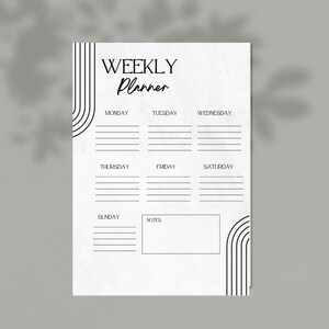 Digital Weekly Planner - Etsy